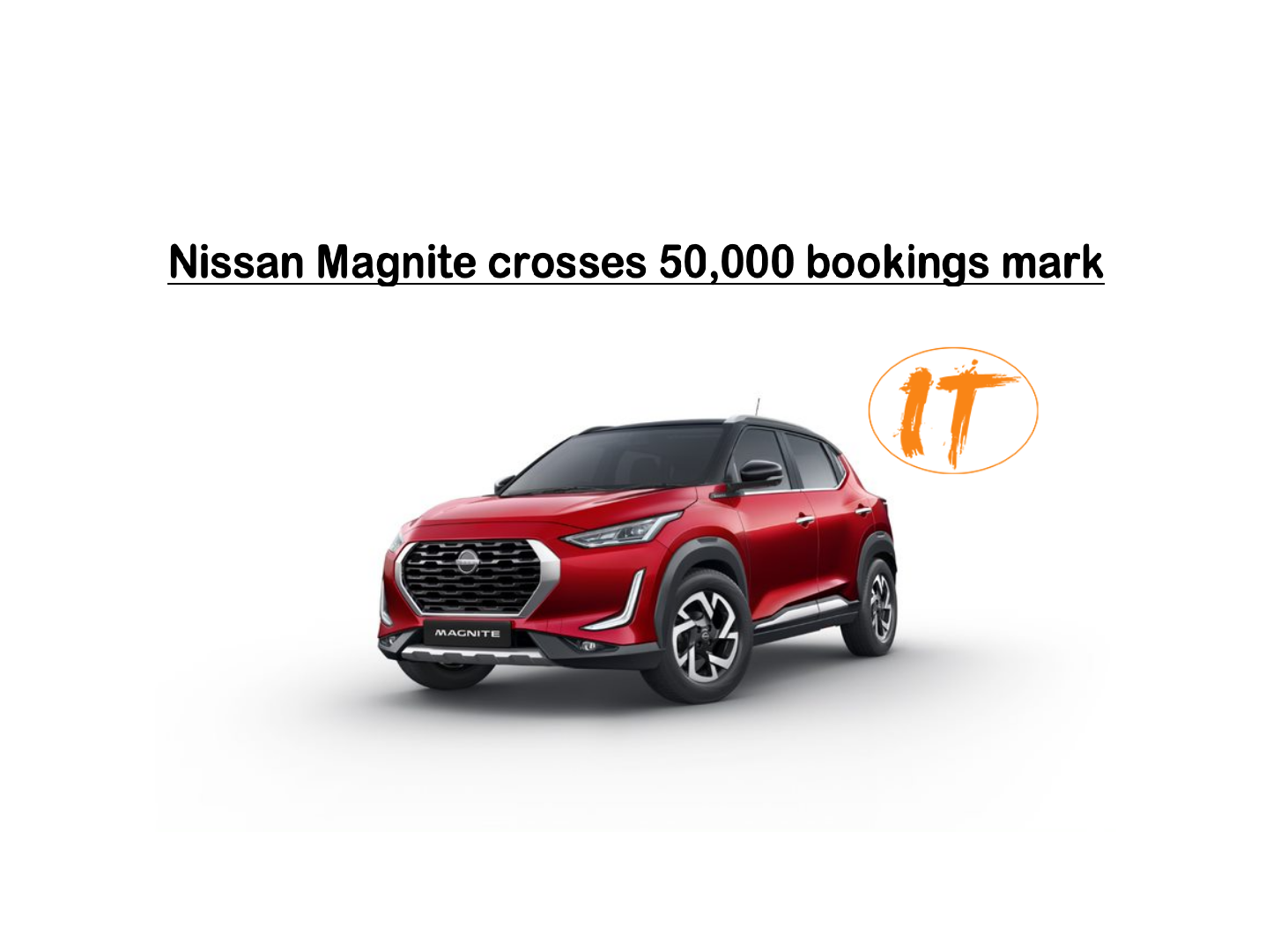 Nissan Magnite Achieves 50,000 Bookings Milestone