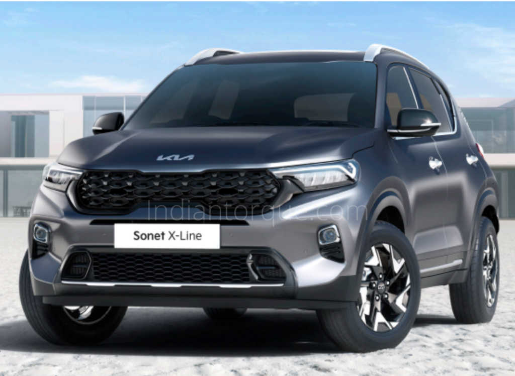 New Kia Sonet X Line Launched In India At Rs.13.39 Lakh, Placed Above ...