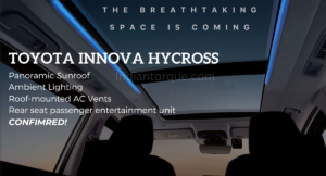 Confirmed! New 2023 Toyota Innova Hycross To Get Large Panoramic ...
