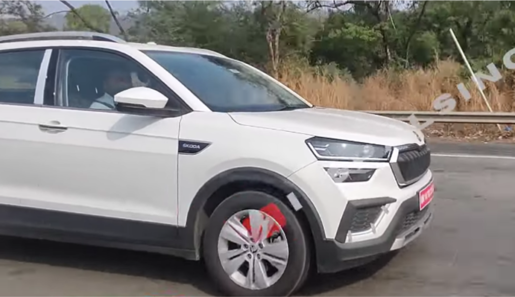 India's Safest Skoda Kushaq Spotted Testing With CNG Powertrain, Launch ...