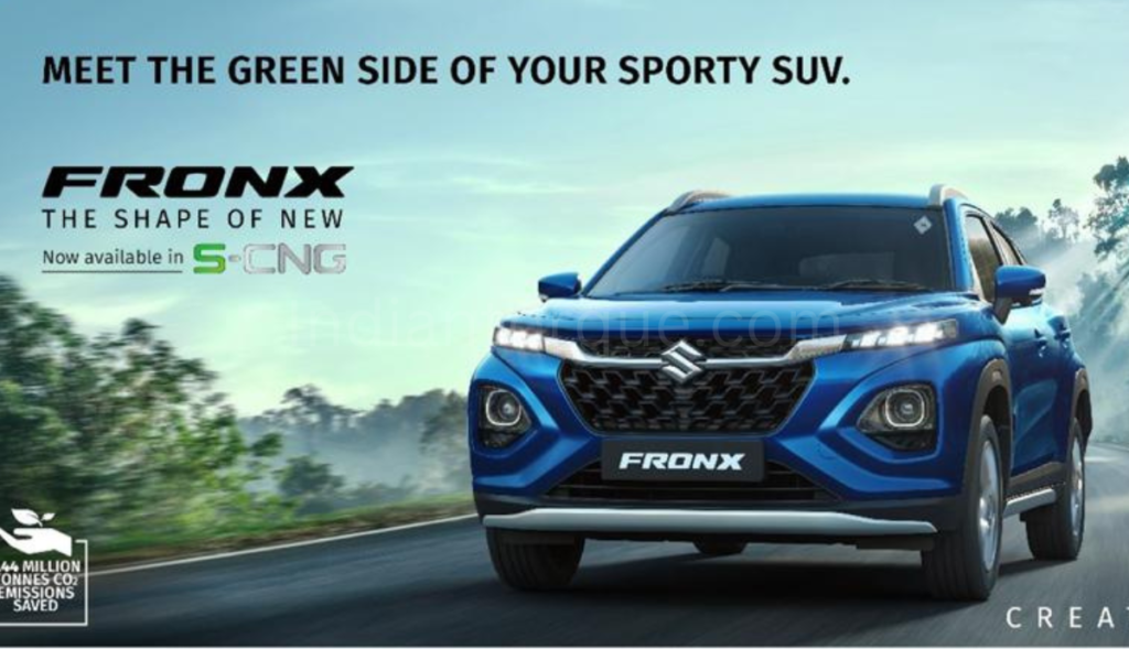 New Maruti Fronx CNG Launched At Rs.8.41 Lakh, Available In Two ...